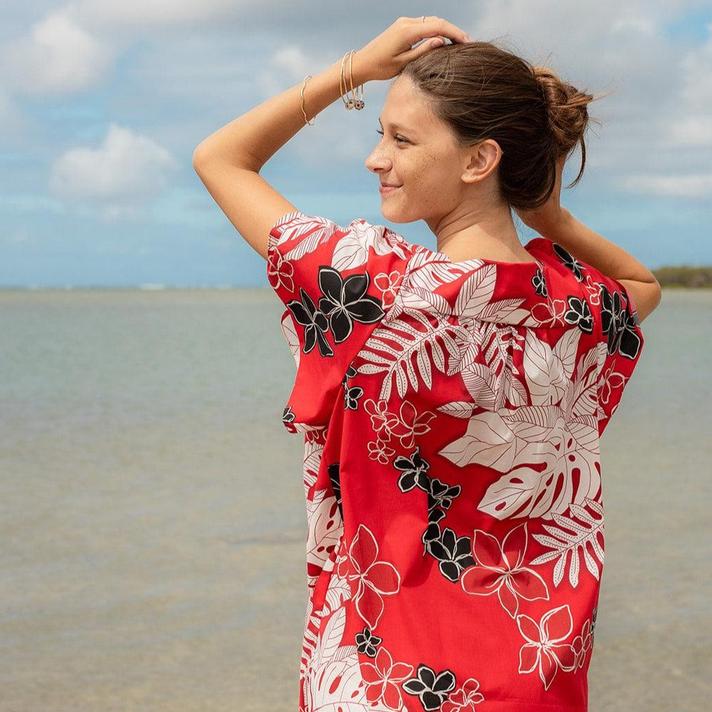 Tiare Chain Short Muumuu, Made in Hawaii – Ninth Isle